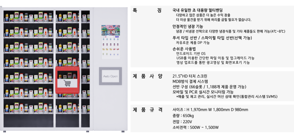 Multi Vending Machine – LBKOREA